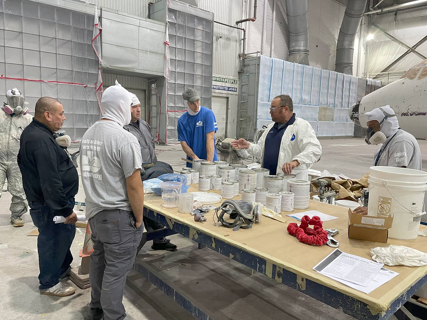 Training at the Indiana Facility | Dean Baldwin Painting